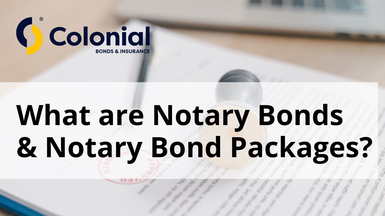 Notary Bond with E&O & Cyber | Colonial Surety Company